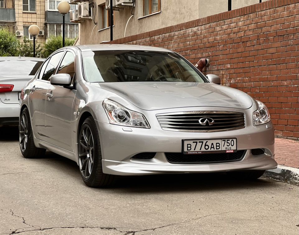 Губа Infiniti G v36 Sport дорест на Infiniti G37, Infiniti G35 Sedan ...