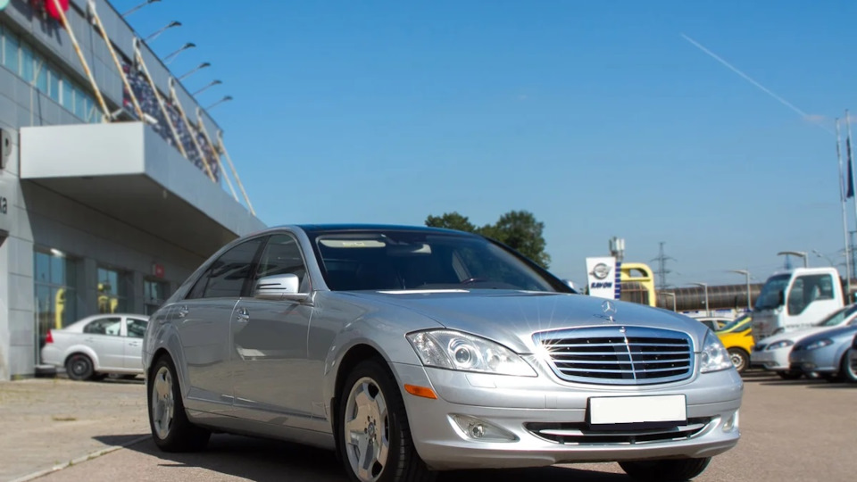 Mercedes-Benz S-Class (W221) 5.5 бензиновый 2006 | эээ-S600L на DRIVE2