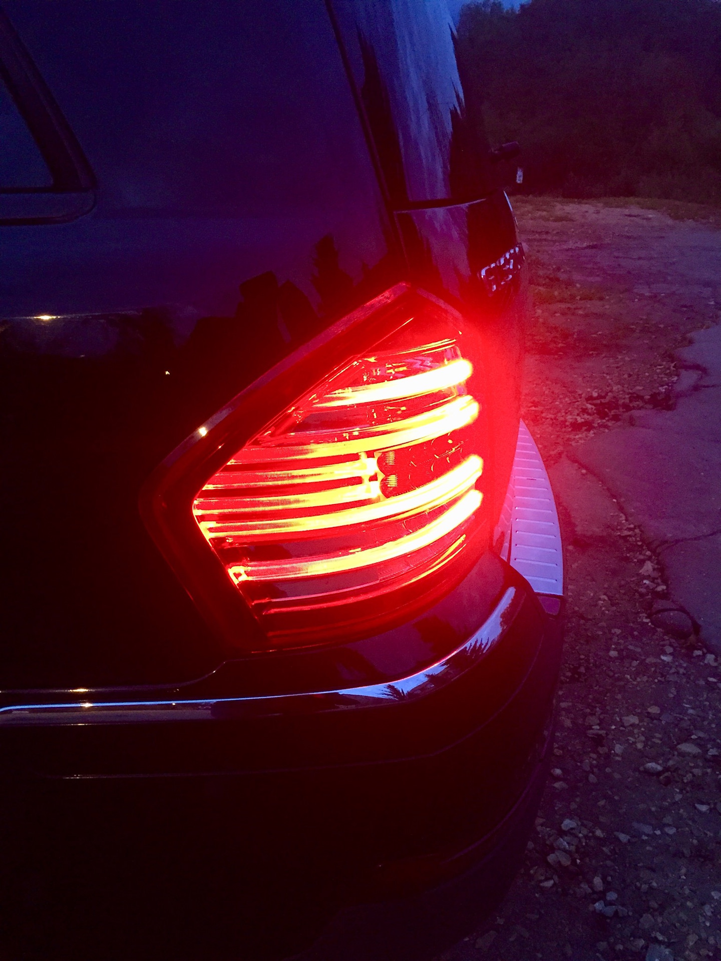 Лед фонари — Mercedes-Benz GL-Class (X164), 3 л, 2008 года | стайлинг ...