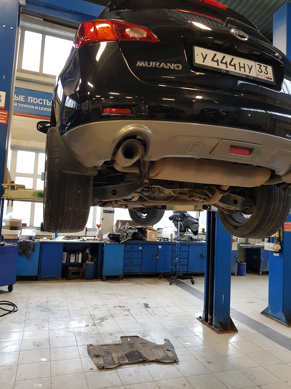 "Первое" ТО в моих руках — Nissan Murano II, 3,5 л, 2011 года ...