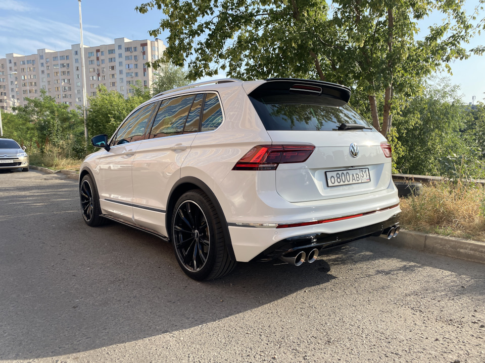 Задний бампер от tiguan R — Volkswagen Tiguan (2G), 2 л, 2018 года ...