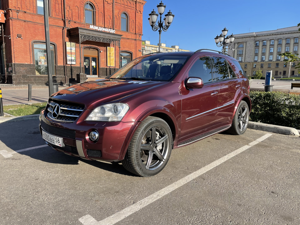2021 — Mercedes-Benz M-Class (W164), 3,5 л, 2008 года | фотография | DRIVE2