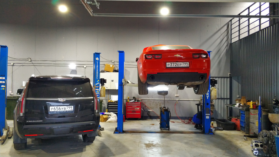 Замена масла в АКПП, жидкости ГУР, чистка дросселя — Chevrolet Camaro V ...