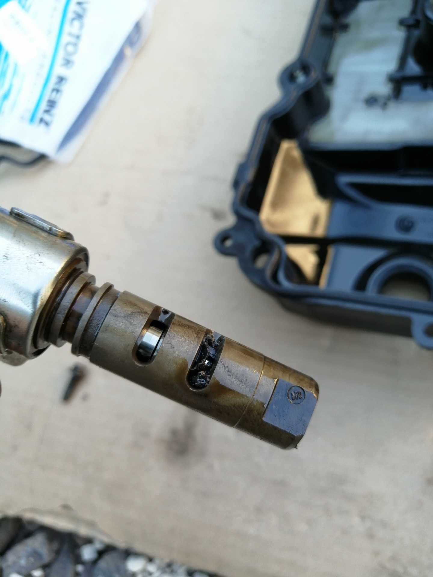 Клапан муфт VVT, ошибка p0028-77⚠️ удаляем 🧰 . — Land Rover Range Rover ...