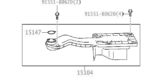 Маслоприемник. Устранение стука ДВС 2.7 на холодную — Toyota Land ...