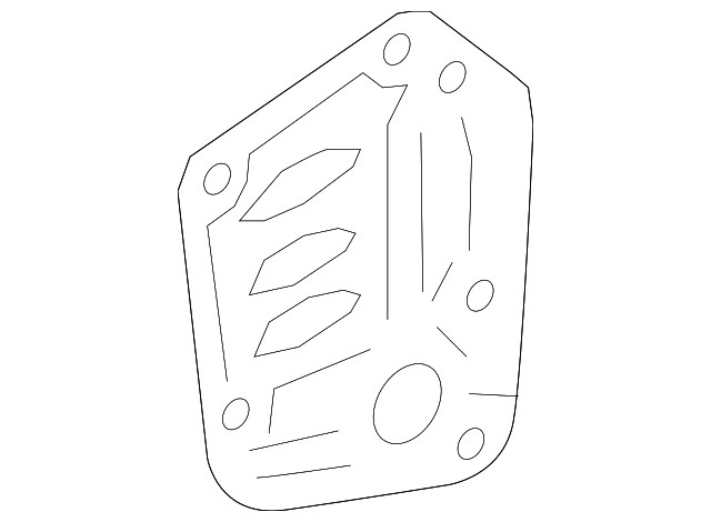 06L115441 Прокладка кронштейна масляного фильтра / AUDI, SEAT, SKODA ...