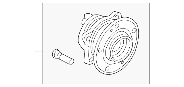 517502B010 Ступица колеса KIA HYUNDAI | Запчасти на DRIVE2