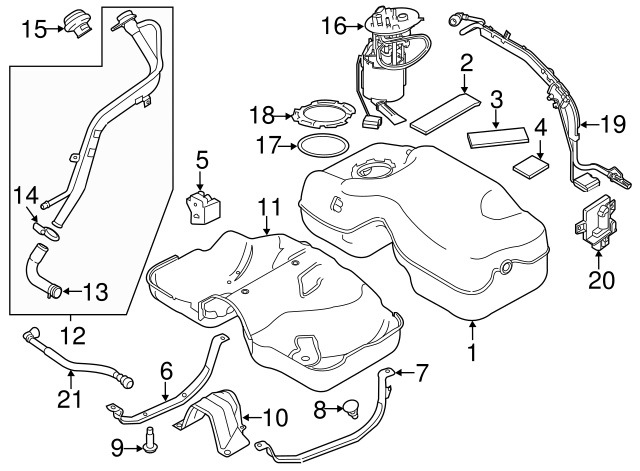 LR187424 Fuel Pump Driver Module Jaguar Land Rover | Запчасти на DRIVE2