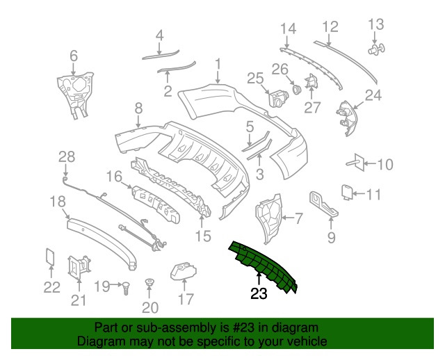 A1648853323 Накладка бампера задняя нижняя Mercedes | Запчасти на DRIVE2