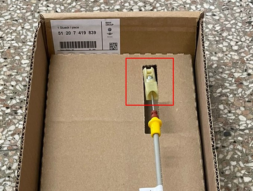 51207419839 Приводной трос замка двери Л Пд BMW | Запчасти на DRIVE2