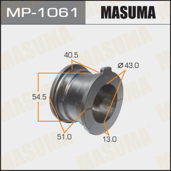 MP1061 Втулка стабилизатора MASUMA | Запчасти на DRIVE2