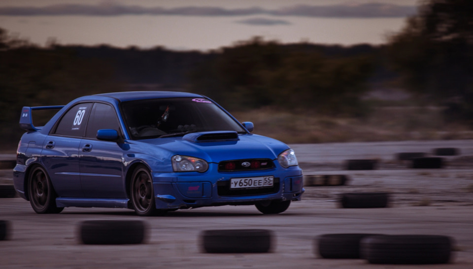 Time Attack Омск, аэропорт Федоровка 11.09.2022 — Subaru Impreza WRX (GD/GG), 2 л, 2000 года ...