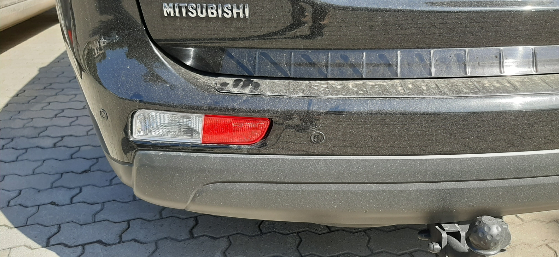 Симметрия заднего хода — Mitsubishi Outlander (3G), 2,4 л, 2013 года ...