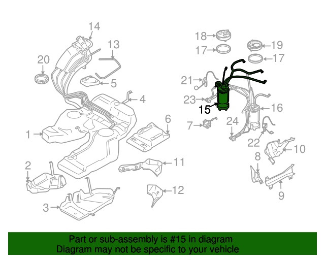 7L6919088F Модуль подачи топлив VAG | Запчасти на DRIVE2