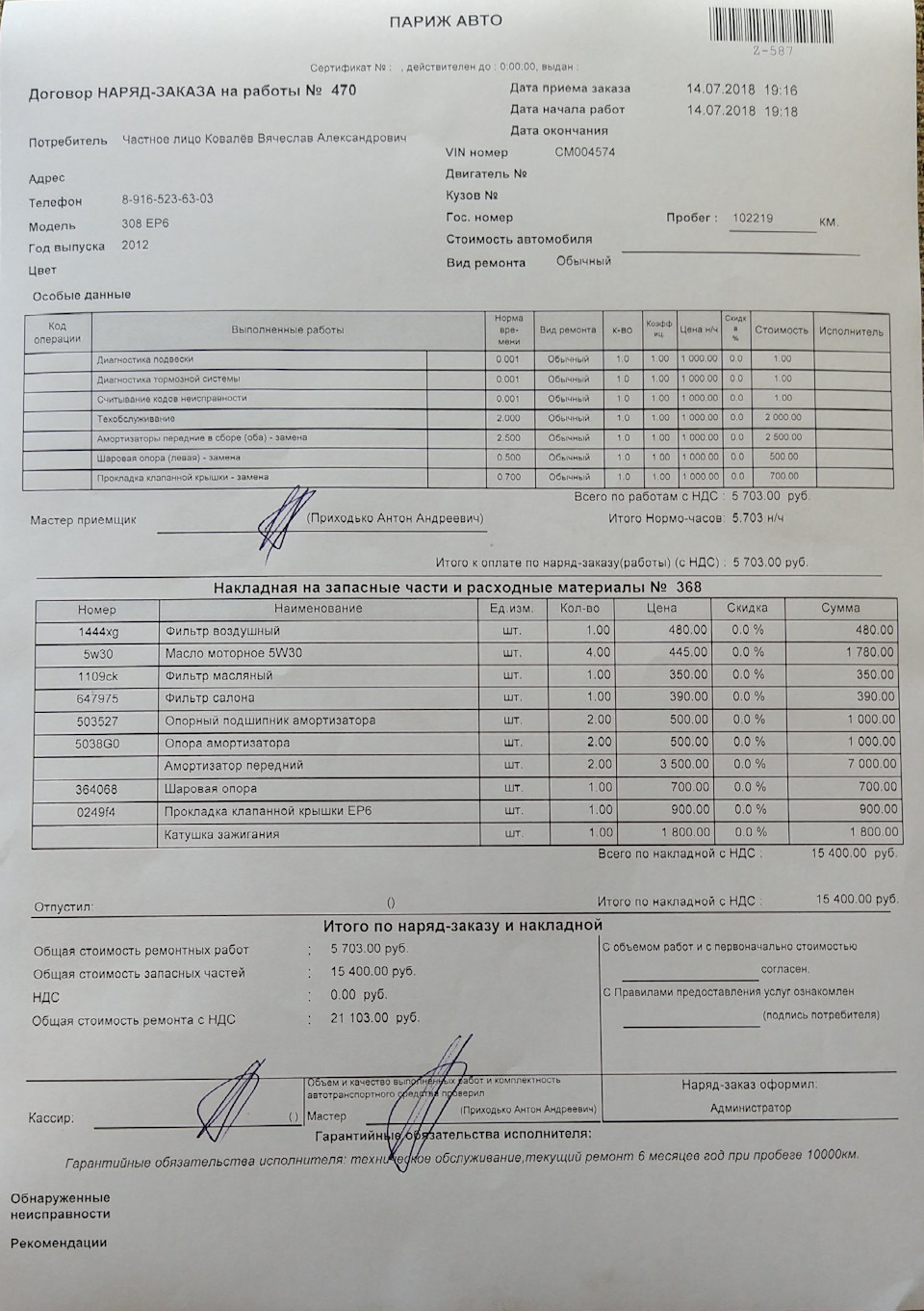 5038G0 Комплект опоры амортизатора Peugeot Citroen | Запчасти на DRIVE2