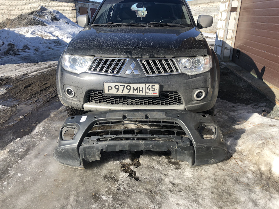 Рестайлинг как есть ! — Mitsubishi Pajero Sport (2G), 3 л, 2011 года ...