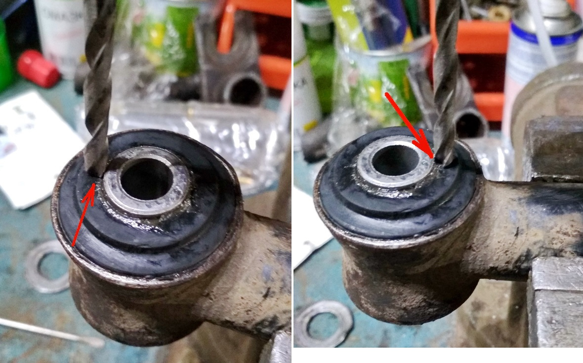 Штанги (тяги) реактивные ремонт Шевроле Нива — Chevrolet Niva (1G), 1,7 ...