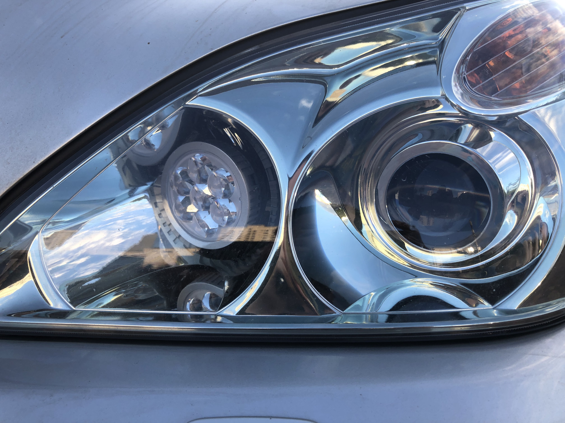 Замена штатных линз на bi-led — Lexus RX (2G), 3 л, 2004 года | тюнинг ...