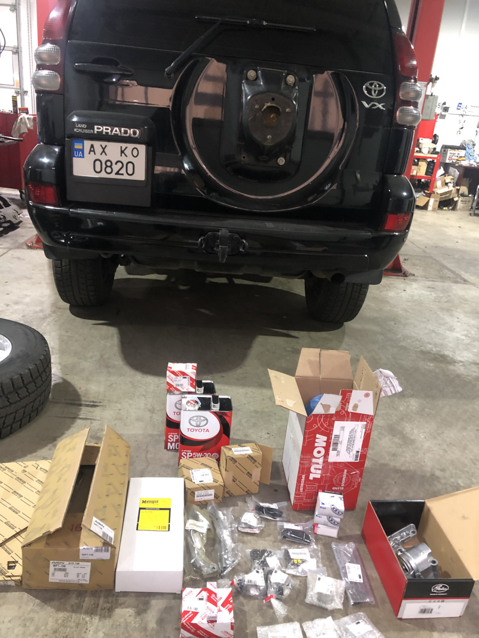 Гбц и по мелочи — Toyota Land Cruiser Prado 120-series, 4 л, 2006 года ...