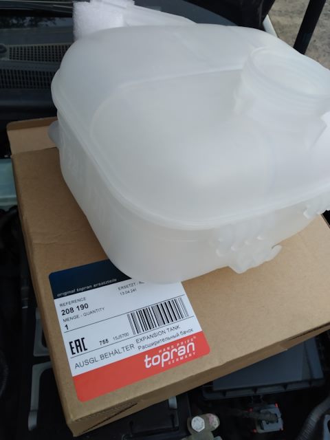 1304241 Бачок расширительный / OPEL Astra-H TOPRAN | HANS PRIES ...