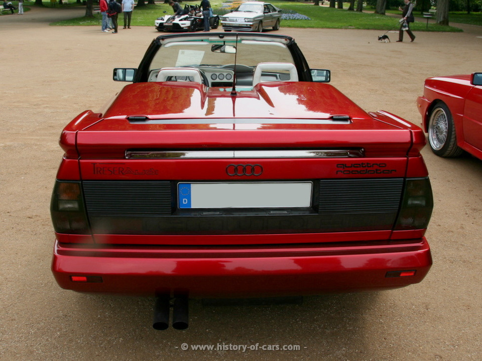 1983 – 1987 Treser Audi Quattro Roadster B2 Typ (85) Tornadorot ...