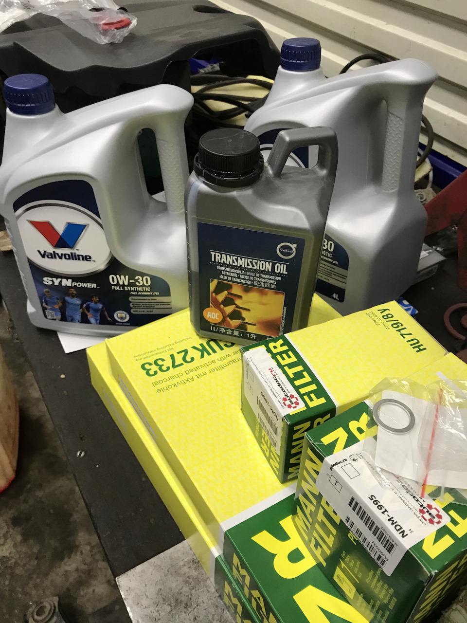 Полноценный щуп — Volvo XC60 (1G), 2,4 л, 2012 года | визит на сервис ...