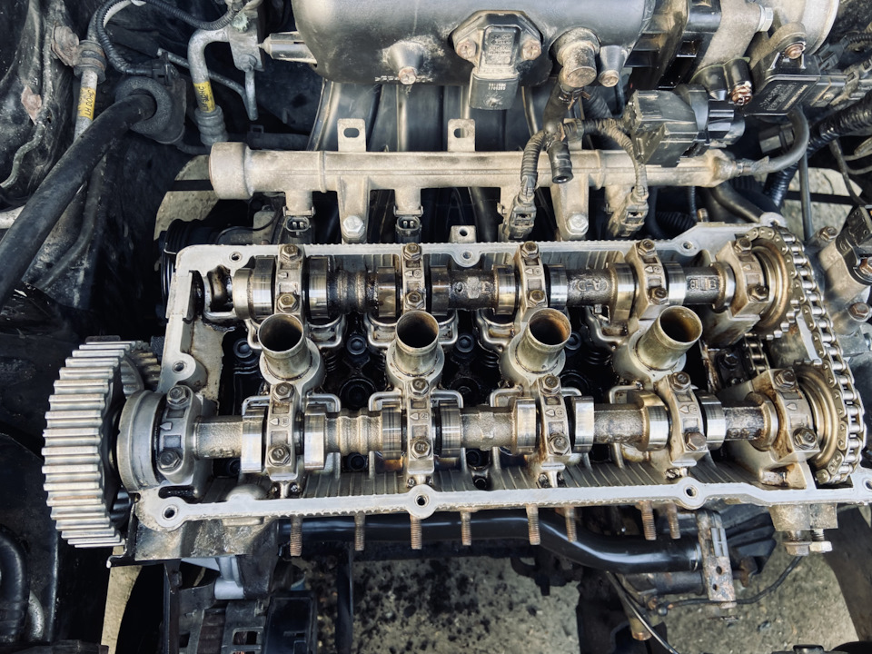 ️23. Замена прокладки ГБЦ и маслосъемных колпачков — Hyundai Accent (2G ...