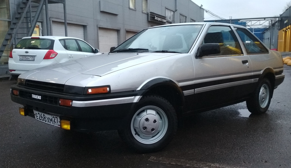 Не люблю соль( — Toyota Sprinter Trueno (85), 1,5 л, 1984 года | визит ...