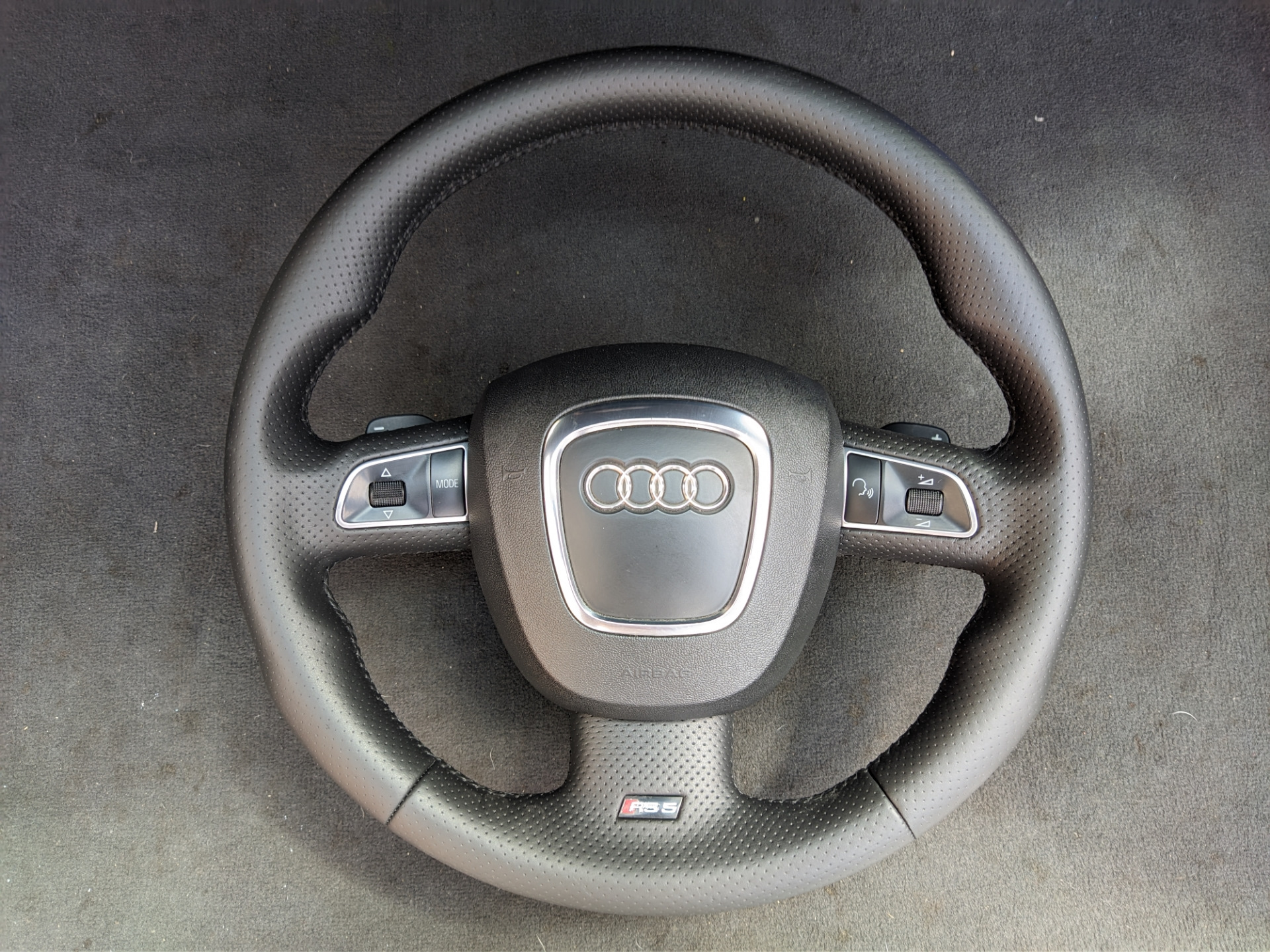 Руль RS5 — Audi A4 Avant (B6), 1,8 л, 2002 года | стайлинг | DRIVE2
