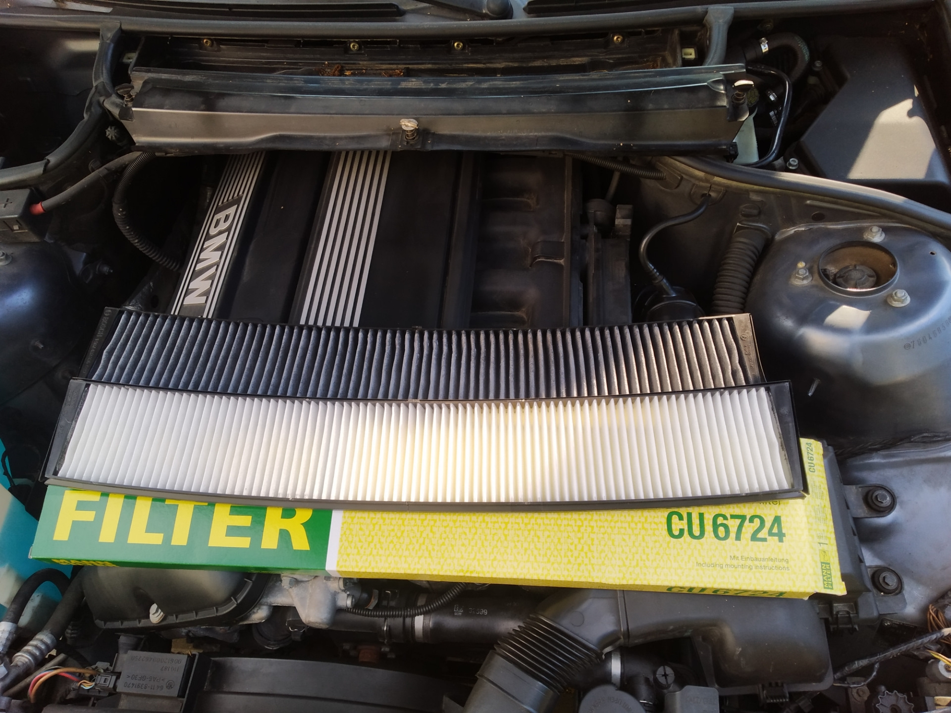 Фільтр салону бмв е46 — BMW 3 series (E46), 2 л, 2000 года | расходники ...