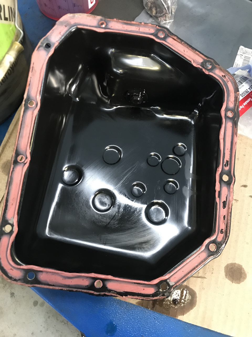 Замена масла акпп+поддон — Hyundai Accent (2G), 1,5 л, 2008 года ...