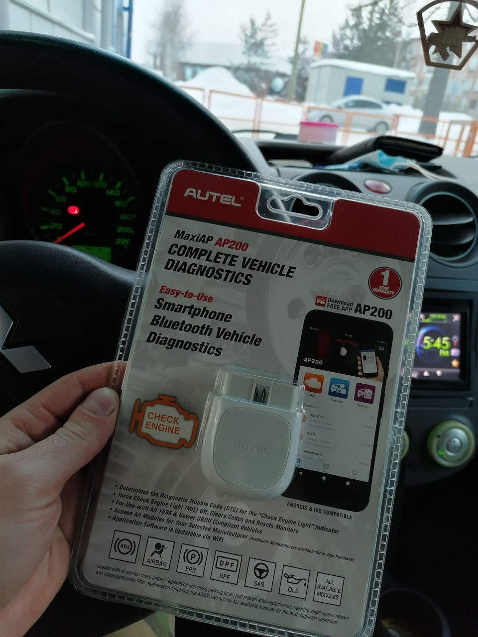 Продам диагностический сканер AUTEL MAXI AP200 — Mitsubishi Colt VI, 1,1 л, 2004 года | запчасти ...