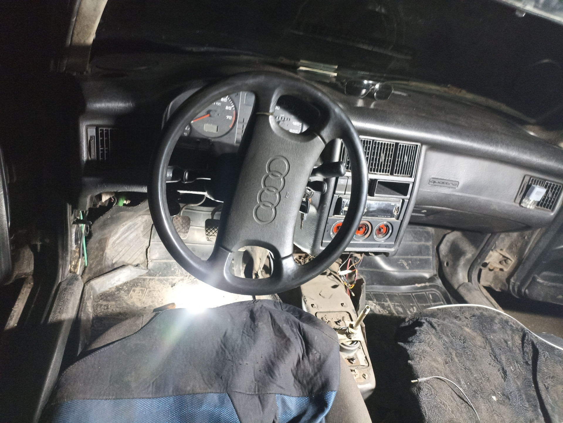 Замена радиатора печки — Audi 80 (B3), 1,8 л, 1988 года | поломка | DRIVE2
