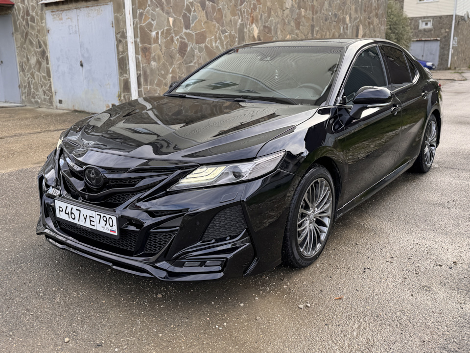 Обвес KHANN — Toyota Camry (XV70), 2,5 л, 2020 года | тюнинг | DRIVE2