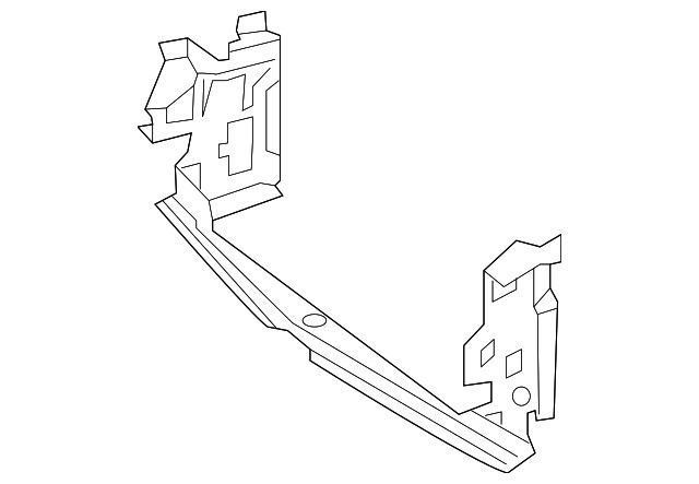 A2135051000 Дефлектор воздушный радиатора Mercedes | Запчасти на DRIVE2