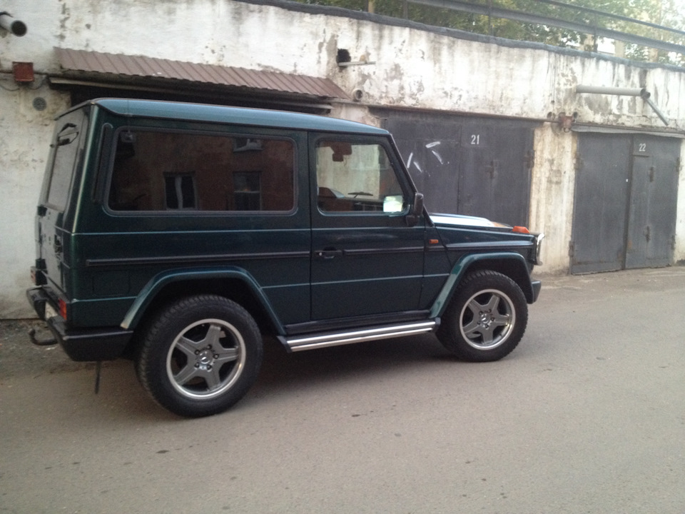 Оставить себе или в люди? — Mercedes-Benz G-Class (W463 1G), 3,2 л, 1995 года | колёсные диски ...
