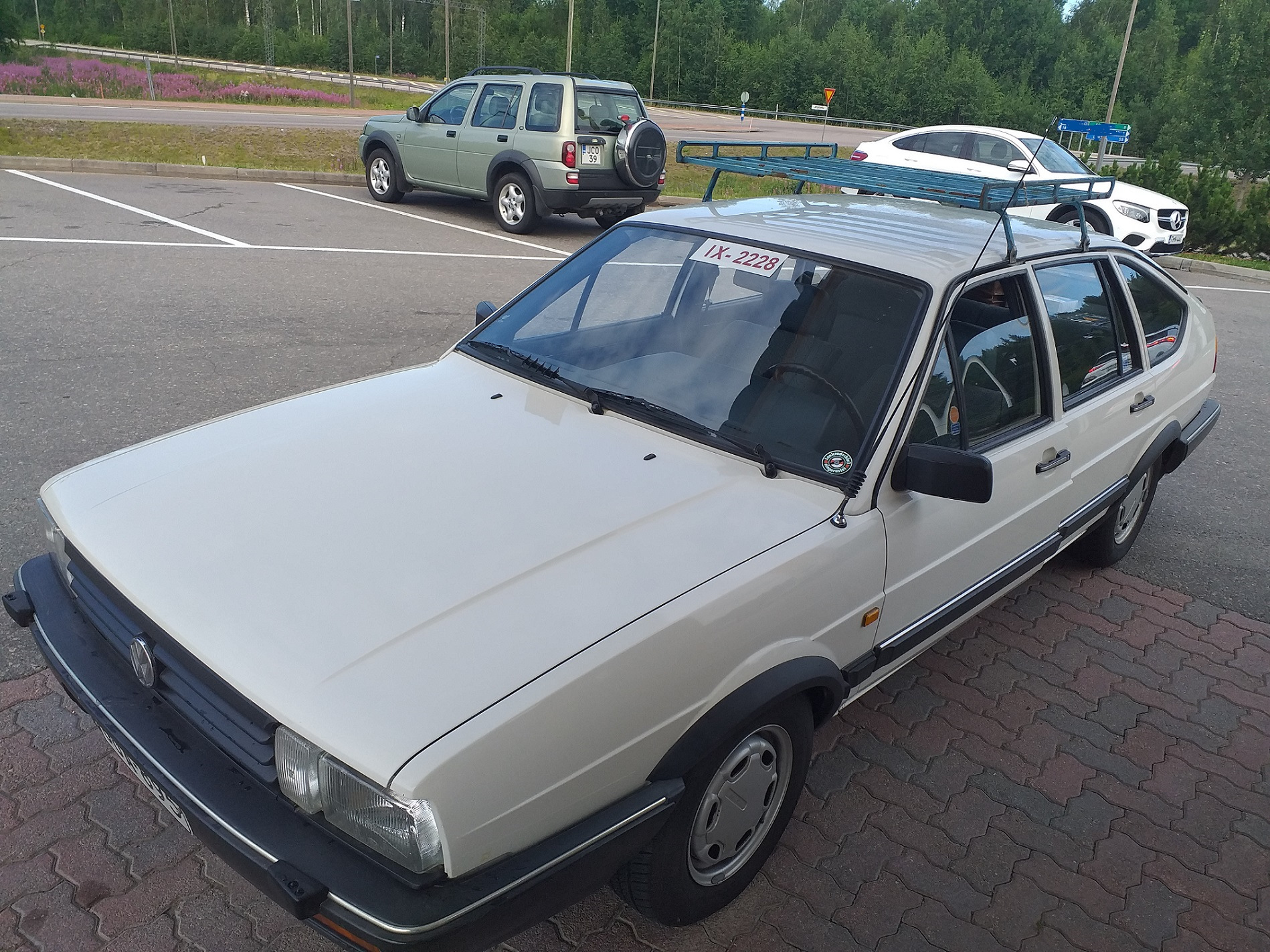 Выезд в свет! — Volkswagen Passat B2, 1,8 л, 1985 года | покатушки | DRIVE2