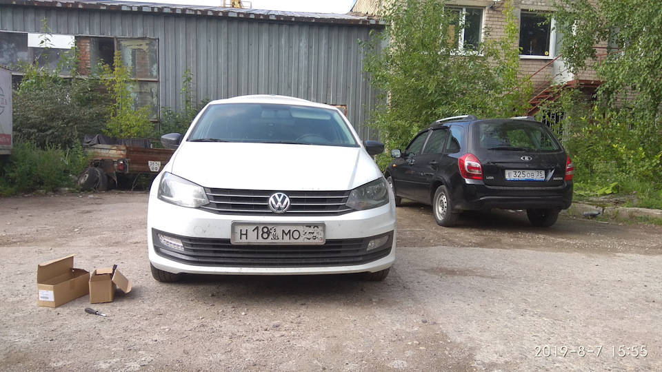 Светодиодные дхо с Алиэкспресса для поло седан 2017 г. — Volkswagen ...