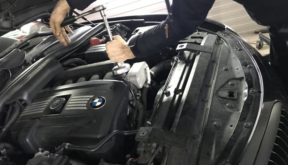 Замена масла и мелочи — BMW 6 series (E63), 3 л, 2008 года | плановое ...