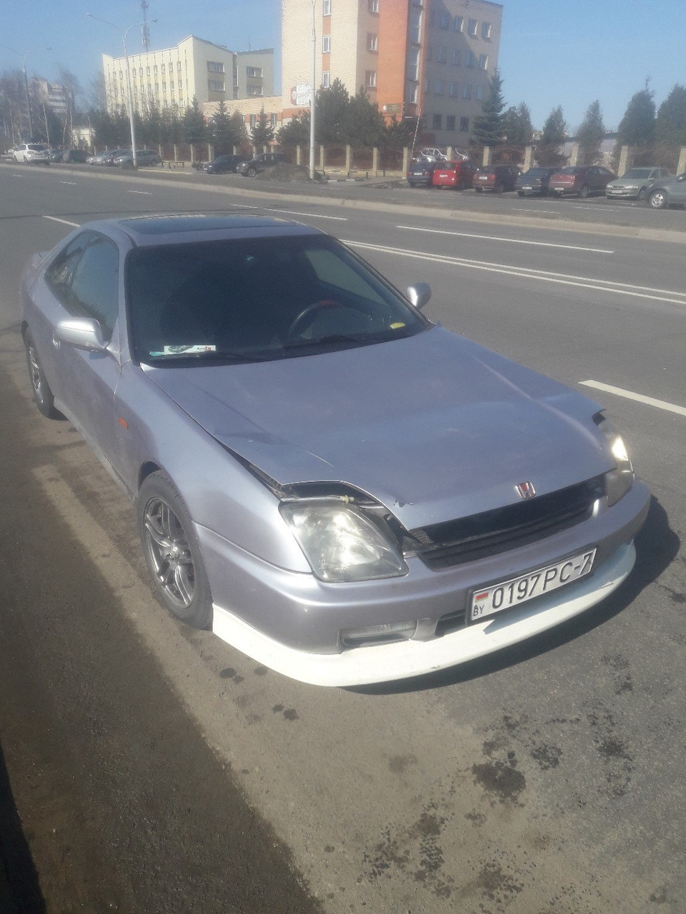 неприятность — Honda Prelude (BB5/BB6/BB7/BB8/BB9), 2,2 л, 1997 года | ДТП | DRIVE2
