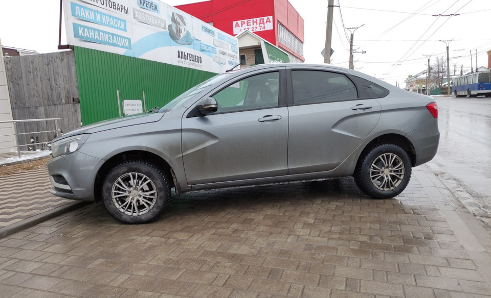 Лифт подвески Lada Vesta — Lada Vesta (1G), 1,6 л, 2016 года | тюнинг | DRIVE2