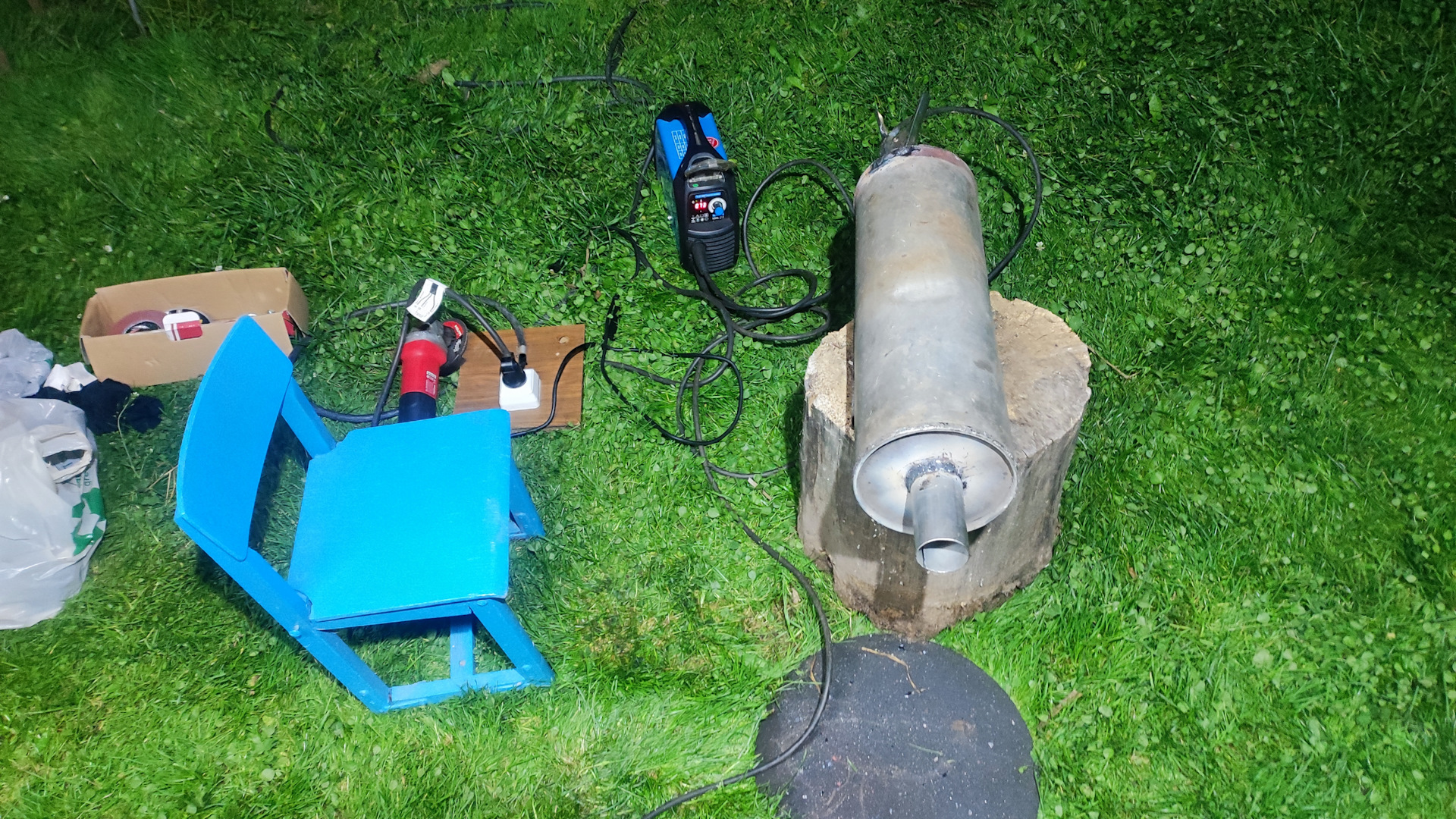 Ремонт глушителя. — Volkswagen Sharan (1G), 2 л, 1997 года | своими руками | DRIVE2