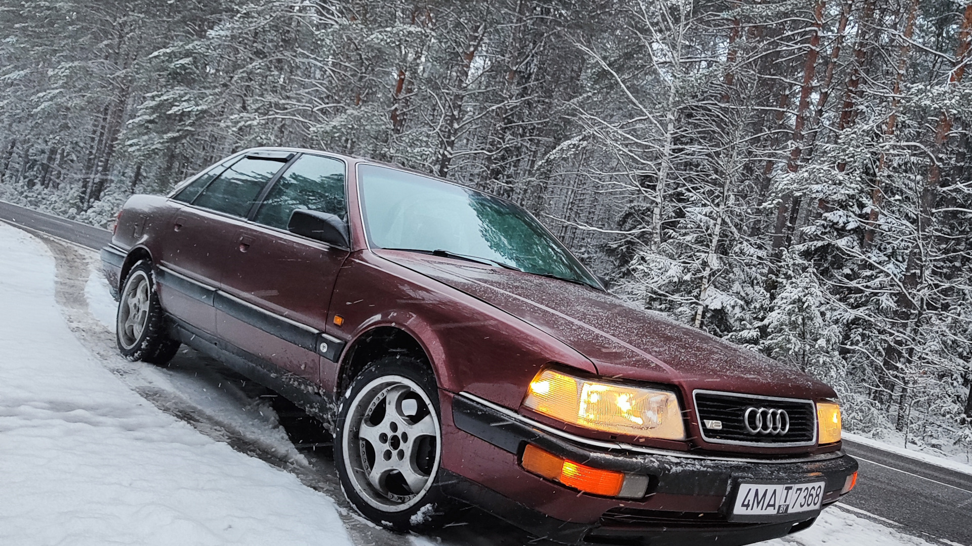 Audi V8 3.6 бензиновый 1989 | на DRIVE2