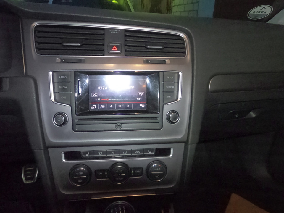 #1 установка Discovery PRO mib 2.5 — Volkswagen Golf Mk7, 1,4 л, 2013 ...