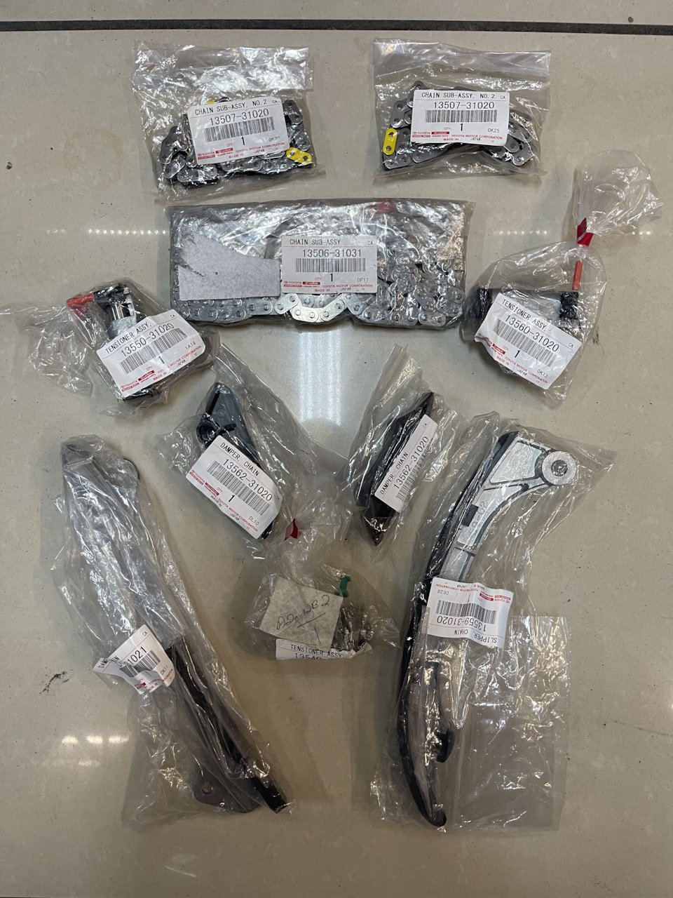 1356031020 Комплект цепи ГРМ 2GR, 3GR, 4GR TOYOTA LEXUS | Запчасти на ...