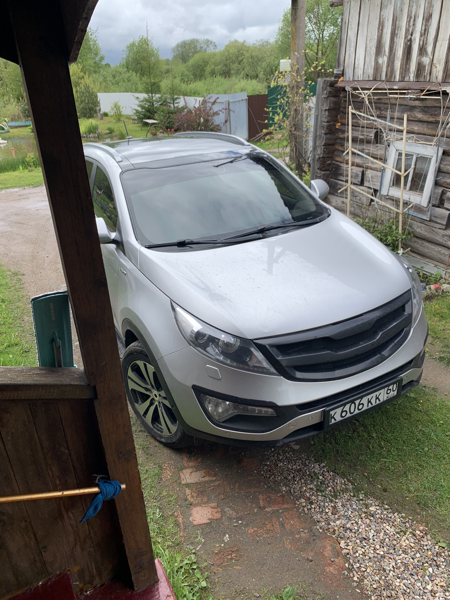 Снова тонировка! Боковые 35%, лобовое 70%. — KIA Sportage (3G), 2 л ...