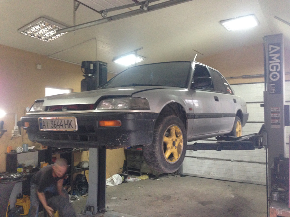 Приятности в разгаре — Honda Civic (4G), 1,4 л, 1988 года | поломка ...