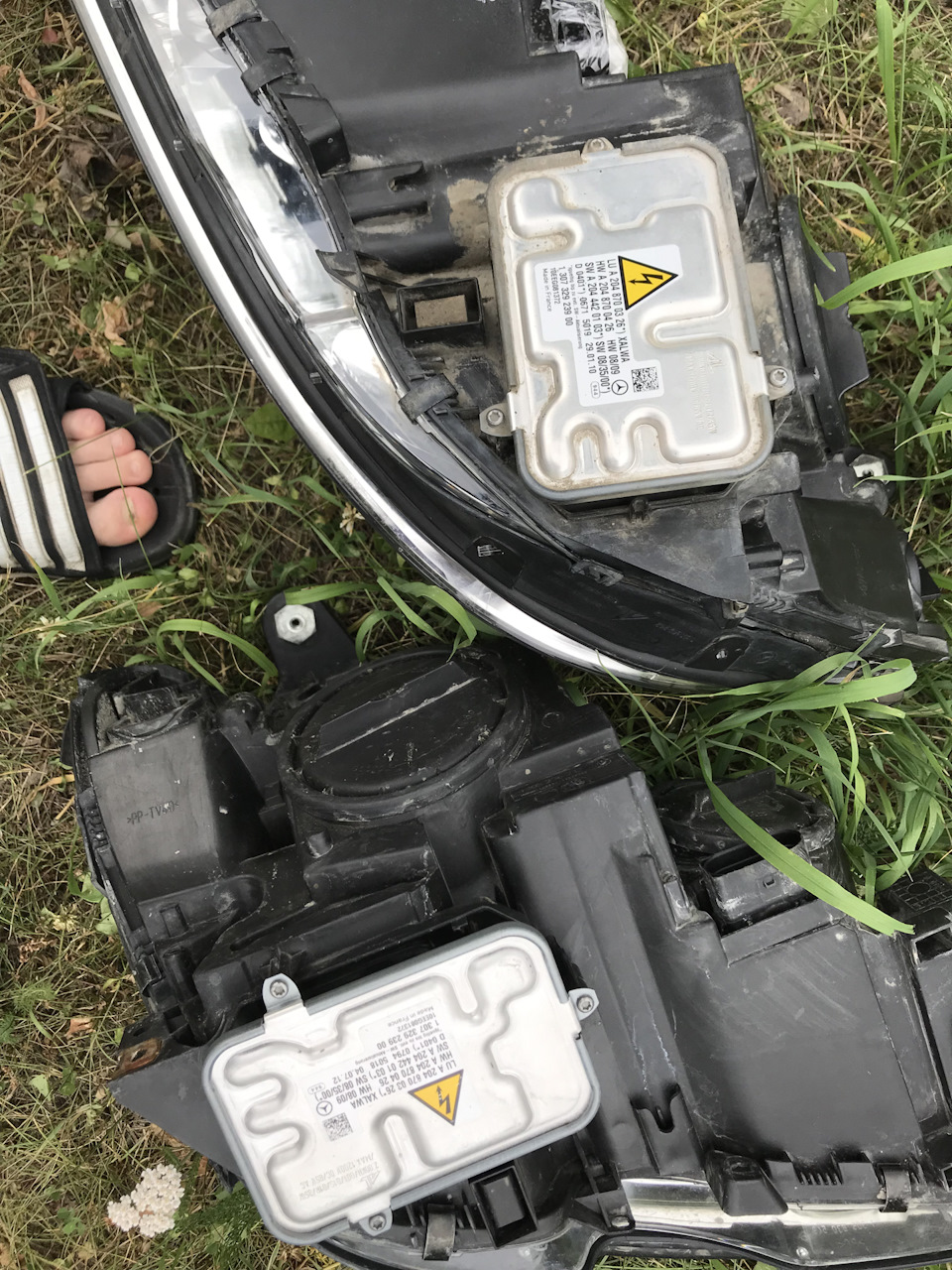 A2048700326 Блок управления фарой ксенон Mercedes | Запчасти на DRIVE2