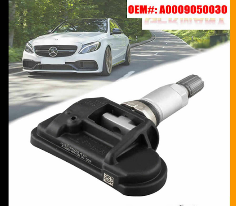 A0009050030 Датчик давления в шине max 5,8 bar Mercedes | Запчасти на ...