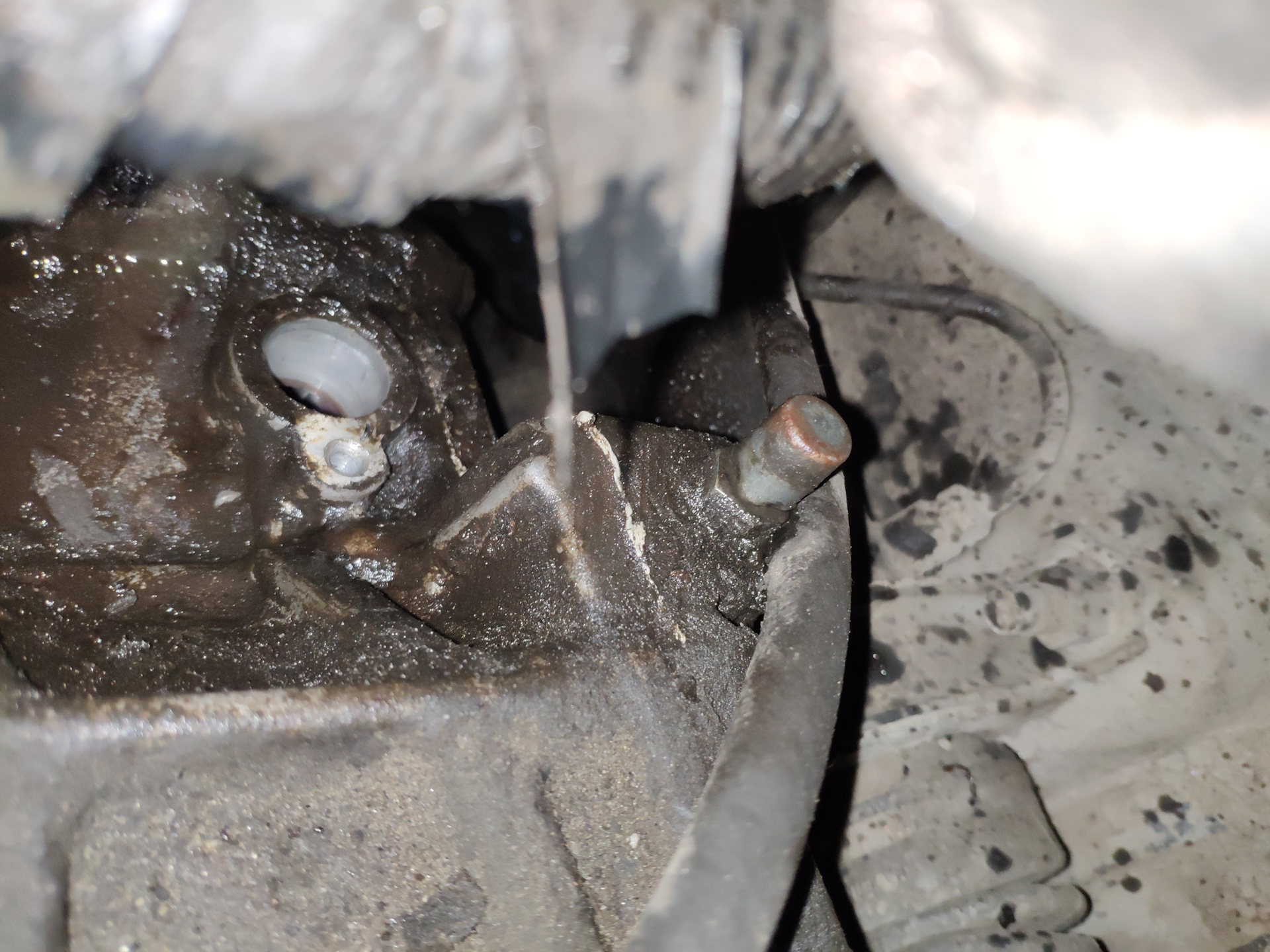 Ремонт тросса спидометра и замена масла АКПП — Toyota Vista (30), 1,8 л ...